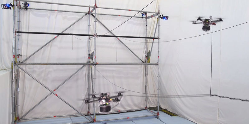 3 Drones Used to Build Rope Bridge - Electrical Engineering News and ...