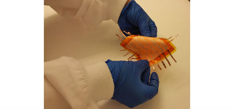 Flexible Skin Sensor Built with Sticky Notes, Aluminum Foil, and ...