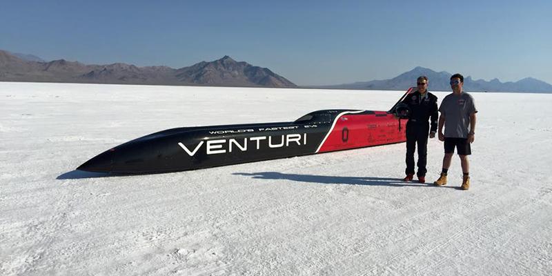 Photos of the Day: Bullet Car Expected to Break Electric Land Speed ...