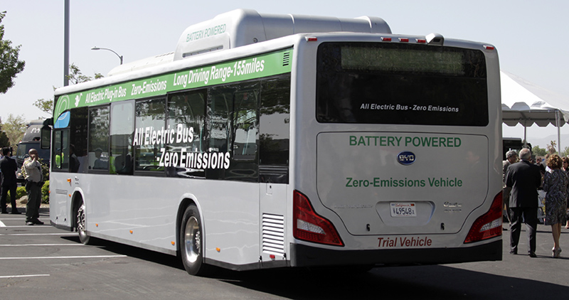 Chinese Electric Car Maker Enters U.S. Market by Selling Buses ...